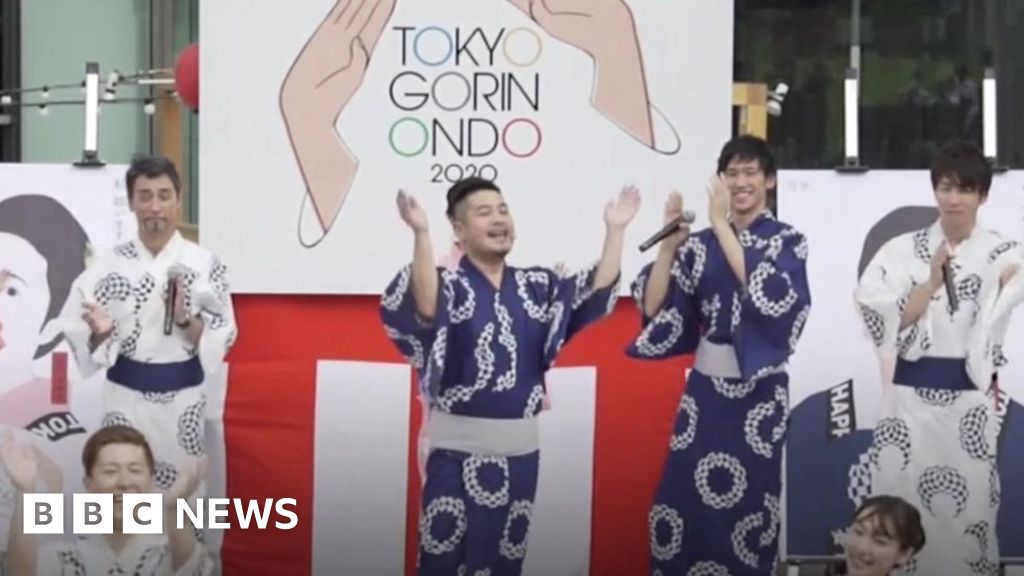 Tokyo 2020 Olympics get song and dance treatment - BBC News