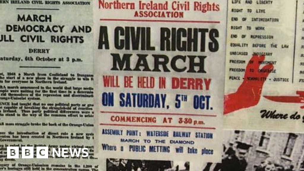 Londonderry students hear civil rights story 50 years on - BBC News