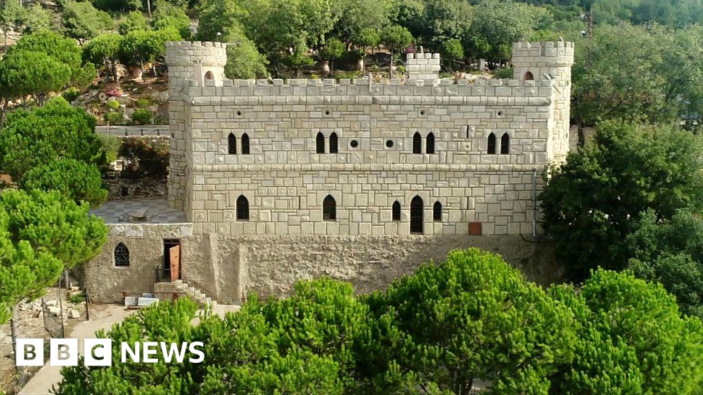 Moussa Castle: The man who built his childhood dream - BBC News