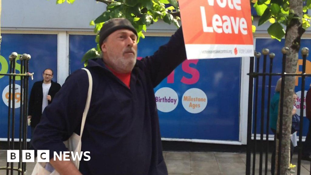Anger on streets as EU debate heats up - BBC News