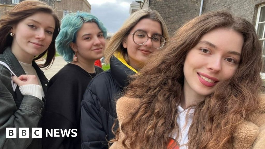 Ukrainian students say they feel 'totally safe' in the UK