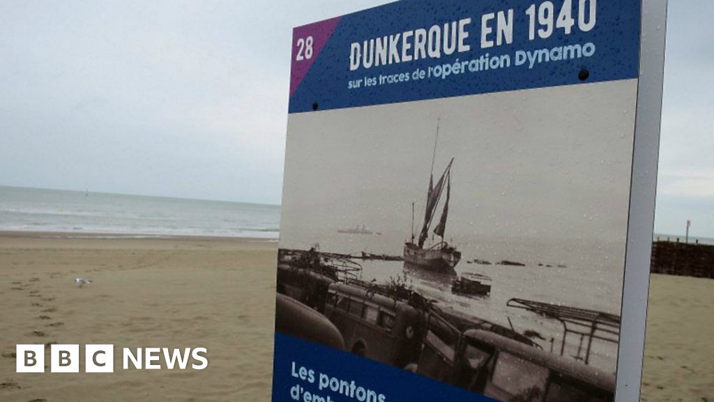 Watching Dunkirk in Dunkirk - BBC News