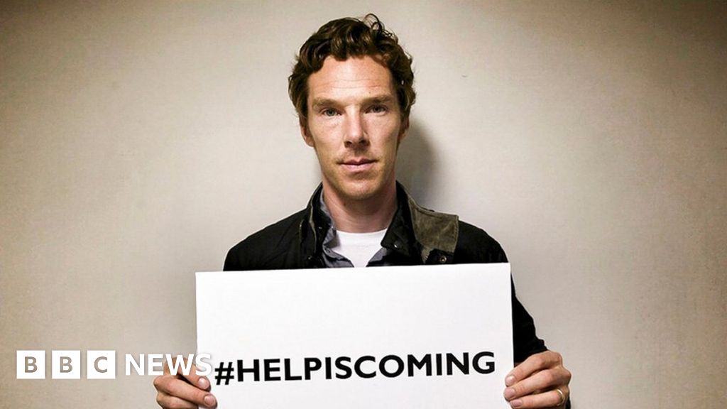 Benedict Cumberbatch joins Syria charity single drive - BBC News