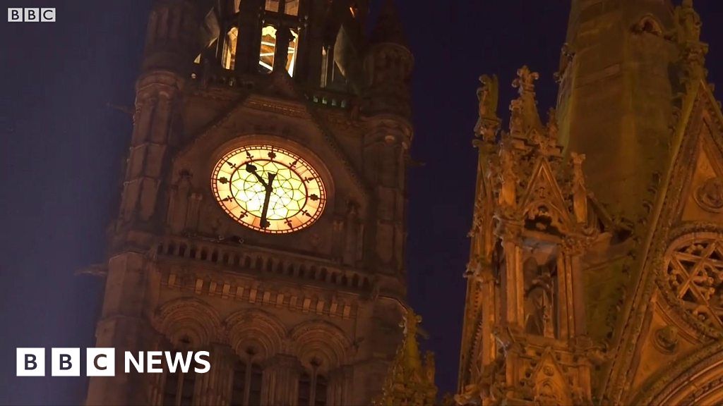 Bells toll to mark moment of Manchester Arena blast