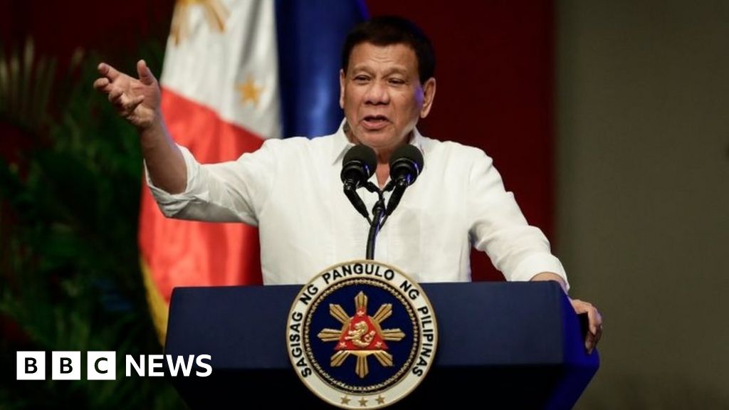 In fiery attack, Philippines' Duterte accuses EU of plotting - BBC News