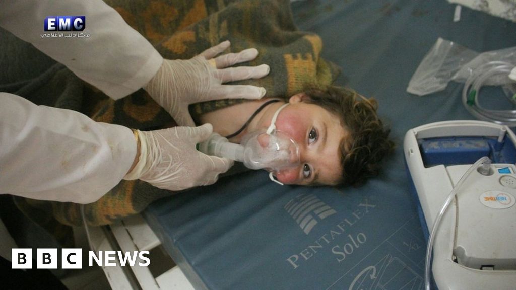 Syria war: Sarin used in Khan Sheikhoun attack, OPCW says - BBC News