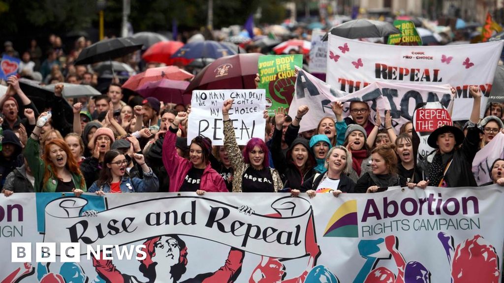 Irish abortion laws: Protests held across the world - BBC News