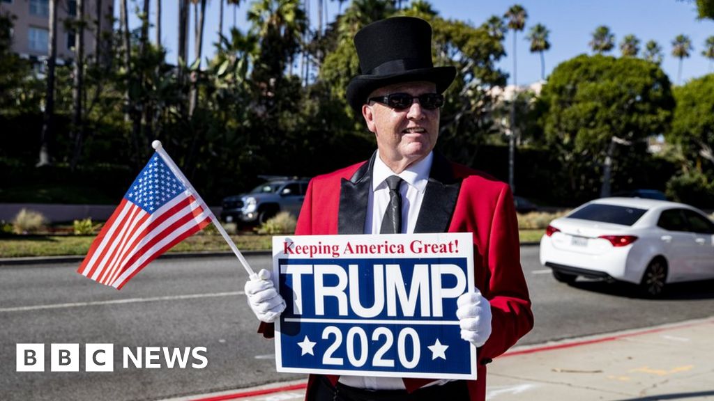 Is the Trump campaign spending $1m a week on ads? - BBC News