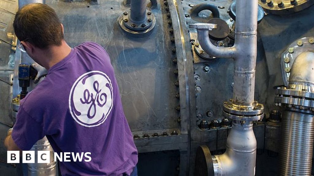 General Electric drops out of Dow index - BBC News