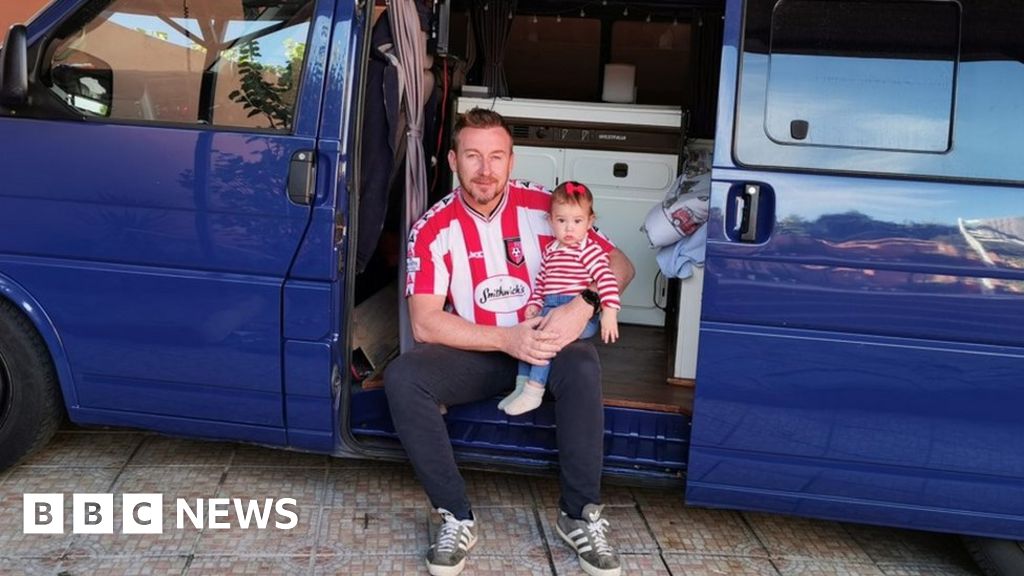FAI Cup final: The fans behind Derry City's red and white army - BBC News