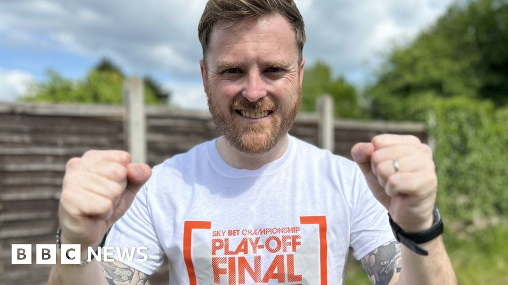 Luton fans say 'we've all been through the ups and downs' - BBC News