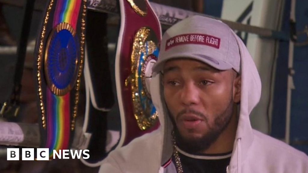 Boxing champion Lyndon Arthur tells how sport saved him - BBC News