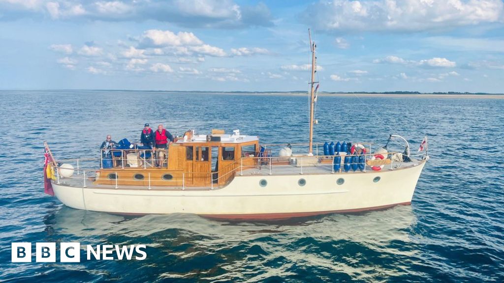 Dunkirk 'little ship' rescued by Cromer lifeboat crew