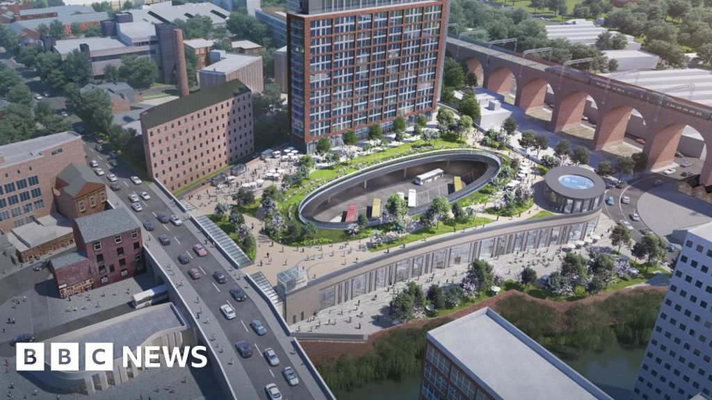 Stockport Interchange: Plans for bus station under park passed