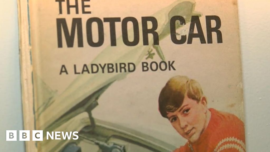 Ladybird Books artwork unveiled at University of Reading - BBC News