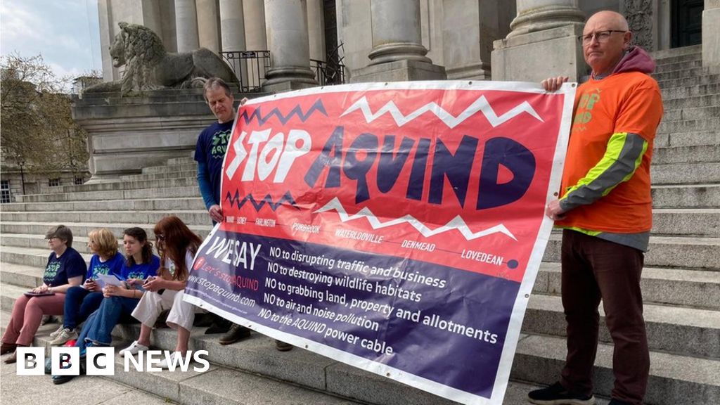 Aquind interconnector: MoD has 'serious' concerns over plan - BBC News