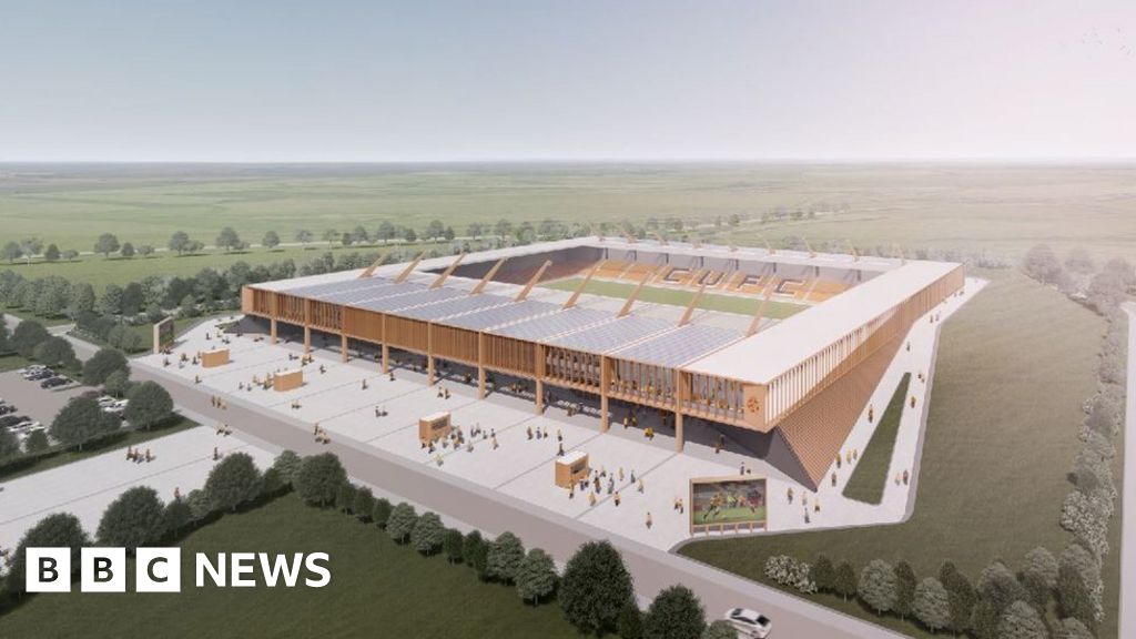 Cambridge United reveals 12,000-capacity greenbelt stadium plan - BBC News