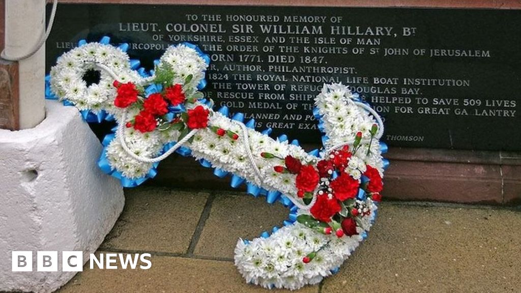 RNLI founder Sir William Hillary celebrated in Douglas - BBC News