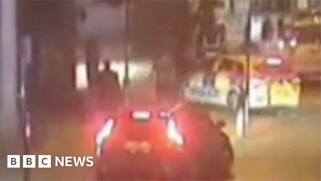 Police officer filmed 'running man over' in Cambridge