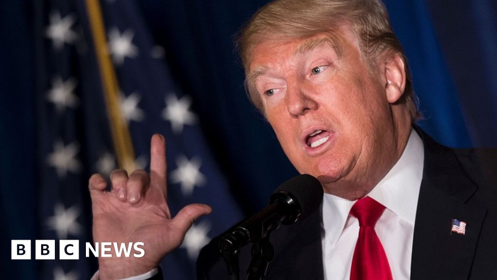 Us Election 2016 Trump Details America First Foreign Plan Bbc News