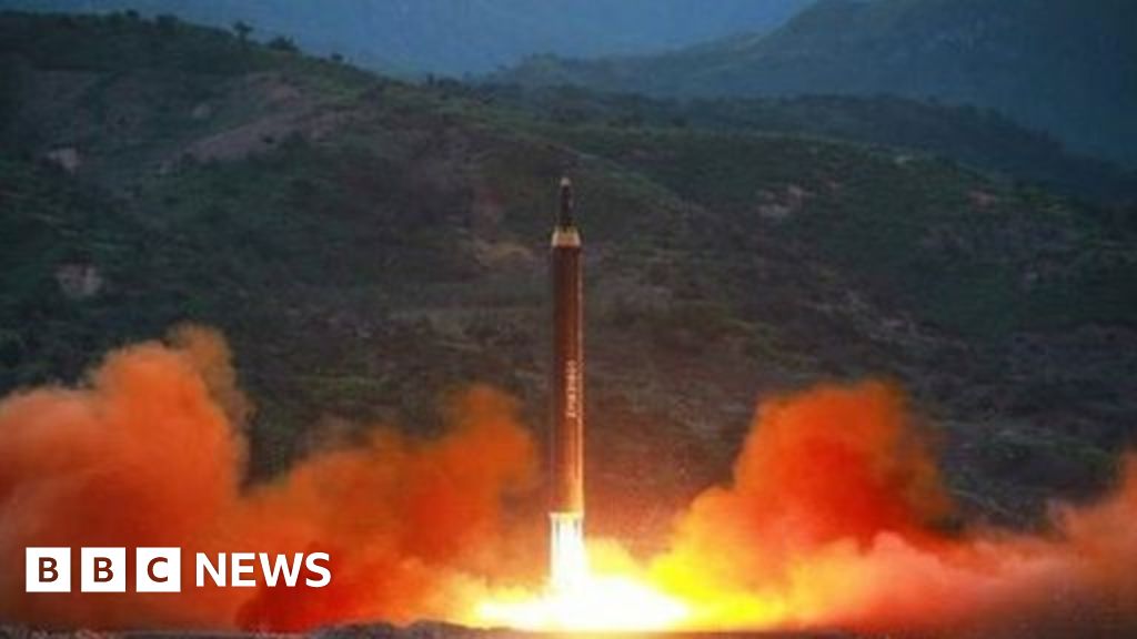 North Korea missile test was 'new type of ballistic rocket' - BBC News