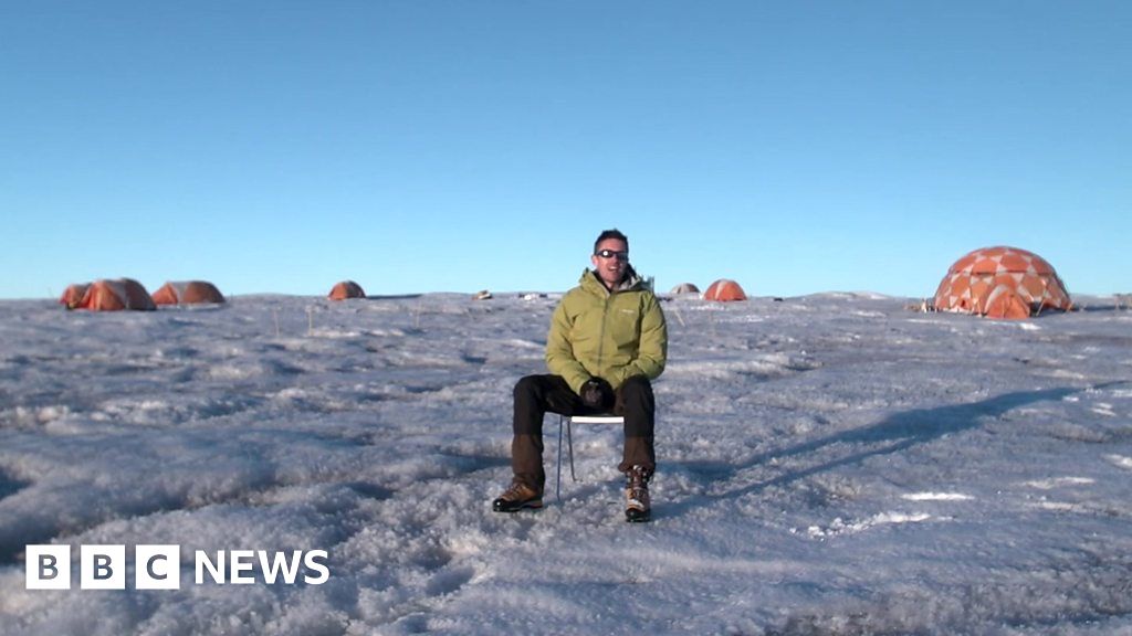 Scientist describes life on the ice in Greenland