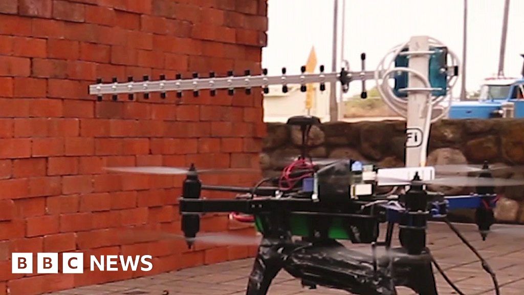 Drones use wi-fi for 3D mapping to 'see' through walls