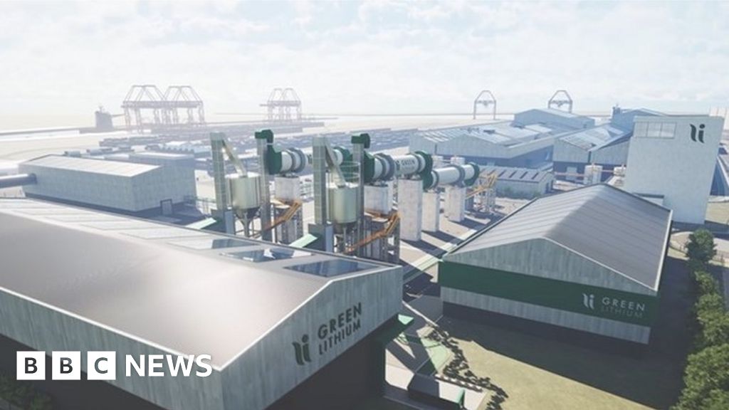 Teesport: Green light given for lithium refinery plant - BBC News