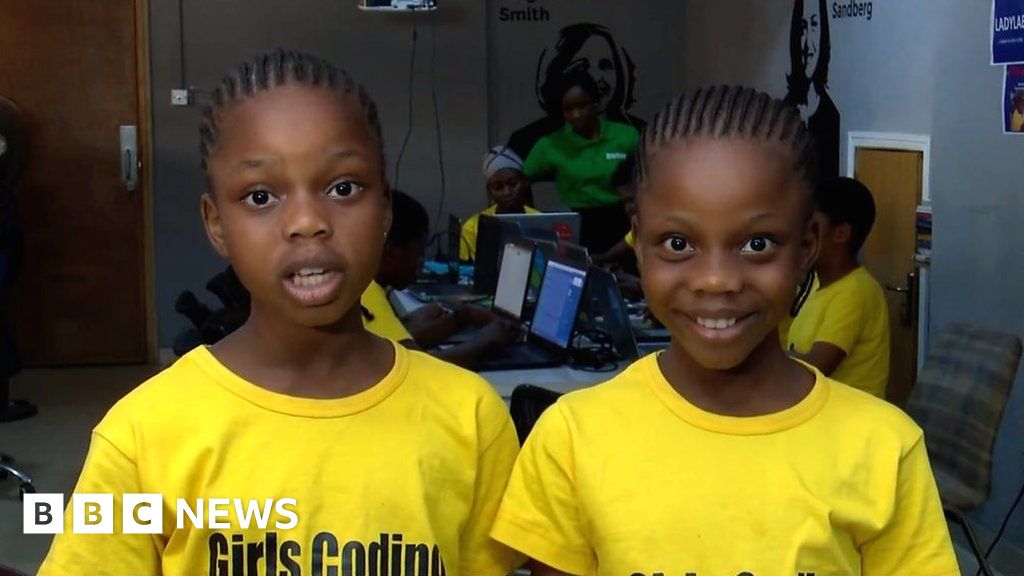 Nigeria charity Coding Girls gives young girls the chance to learn to code.