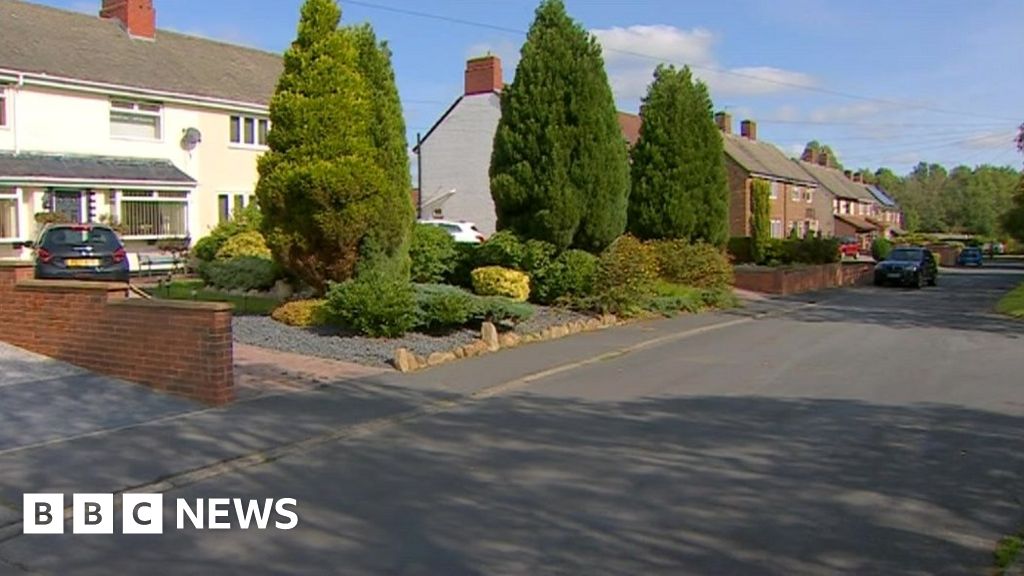 County Durham village divided by Covid-19 restrictions - BBC News