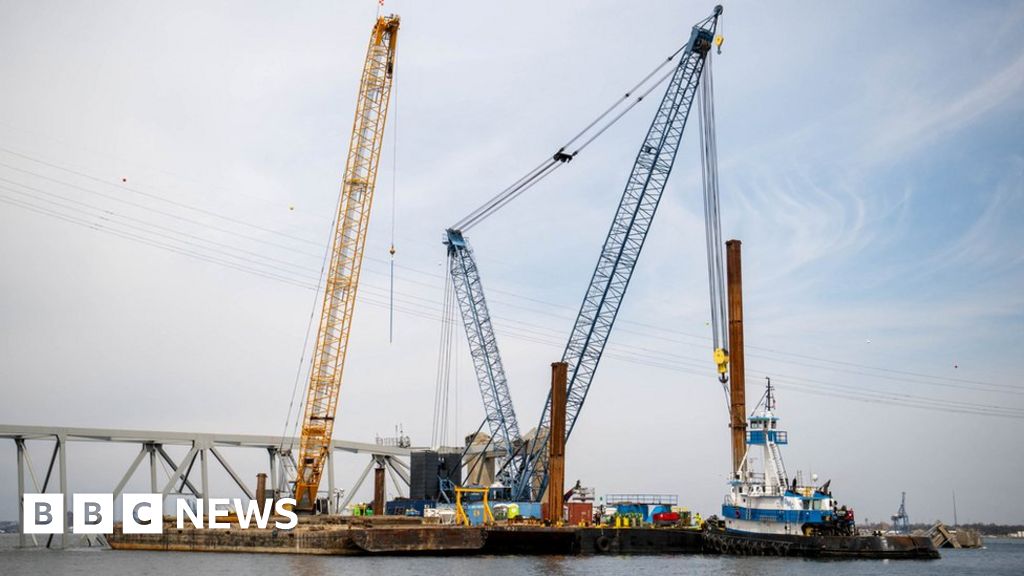 Baltimore bridge: Alternative route to open for shipping