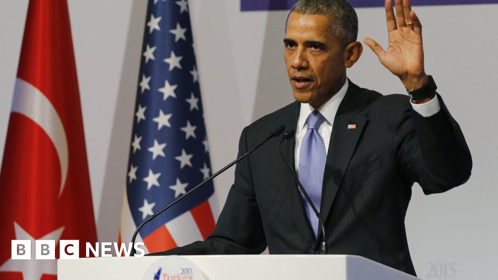 Paris Attacks Obama Faces Critics Over Islamic State Strategy Bbc News