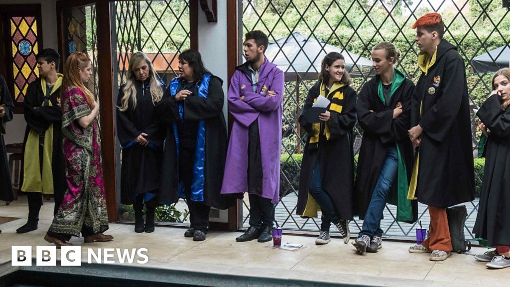 Inside Brazil's school for magic - BBC News
