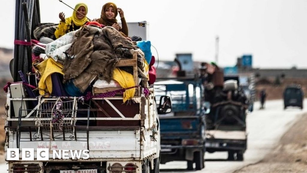 Turkey Syria offensive: Erdogan and Putin strike deal over Kurds - BBC News