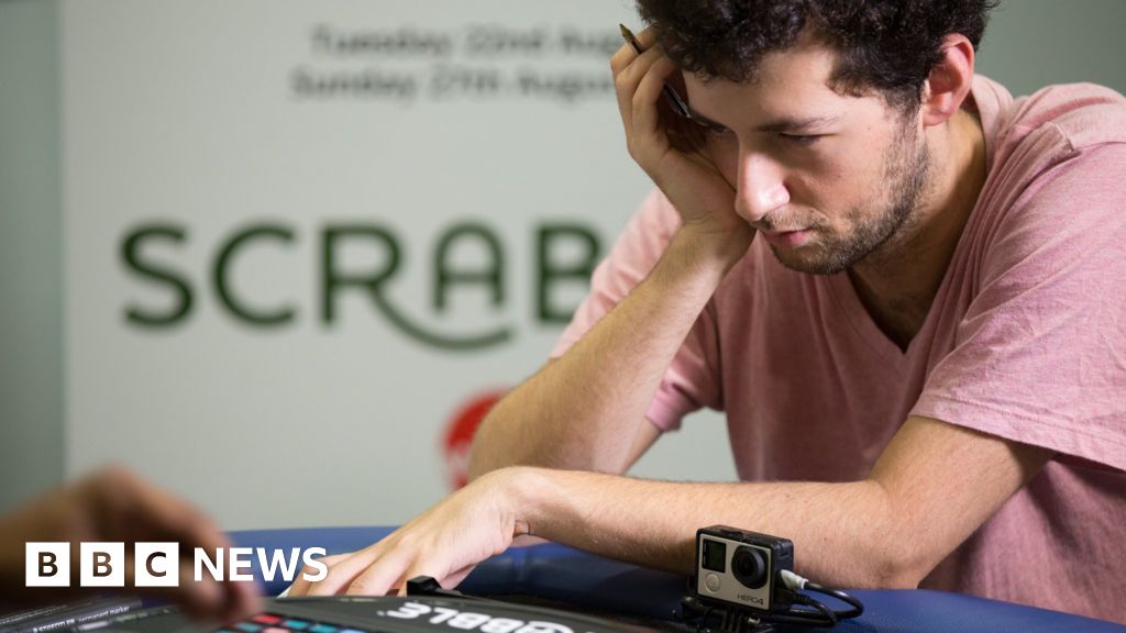World Scrabble champ crowned after 74-point 'carrels' - BBC News