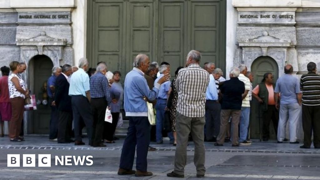 Greece debt: FTSE 100 dives as Greek crisis deepens - BBC News