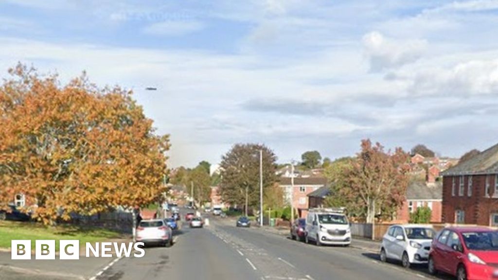 New cycle route for residential Exeter street - BBC News
