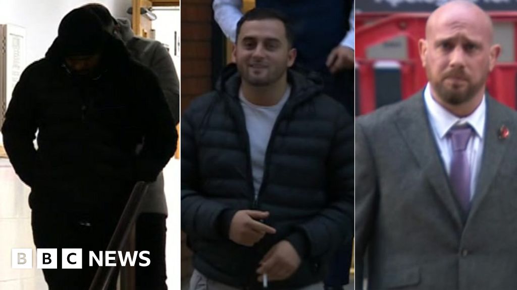 M62 police shooting: Three in court over gun find