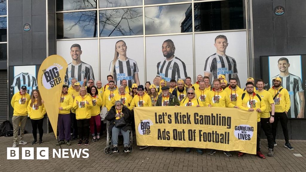 Football gambling: Campaigners hold North East march to call for ban ...