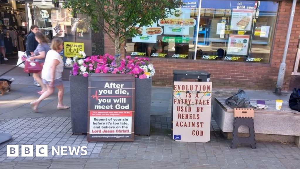 Police investigate 'offensive' Leek preacher complaints