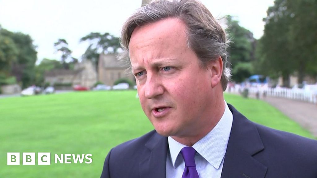 David Cameron quits as Conservative MP for Witney - BBC News