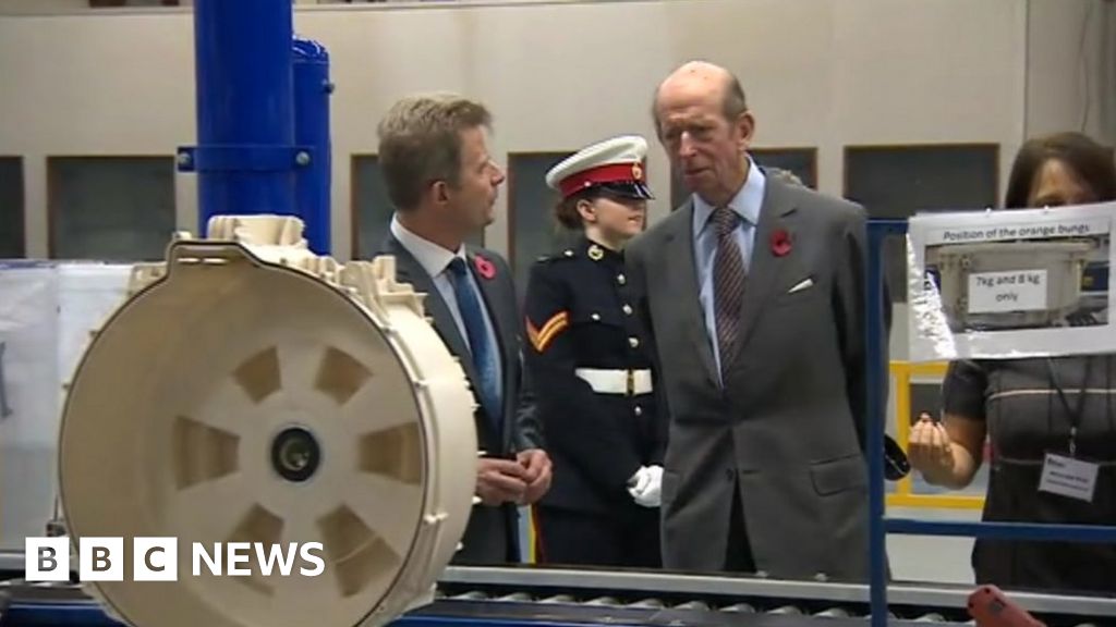 UK washing machine making returns with County Durham factory - BBC News