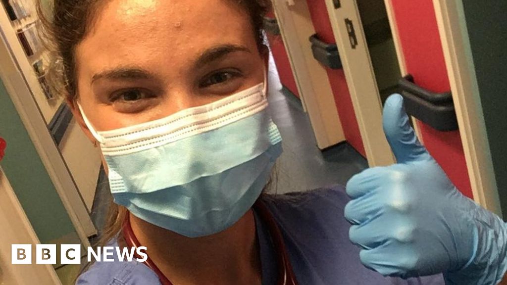 Coronavirus: Cardiff medical students on the NHS front line - BBC News