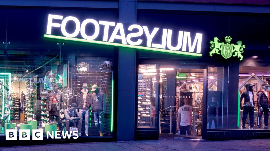 Footasylum shares plunge on profit warning - BBC News