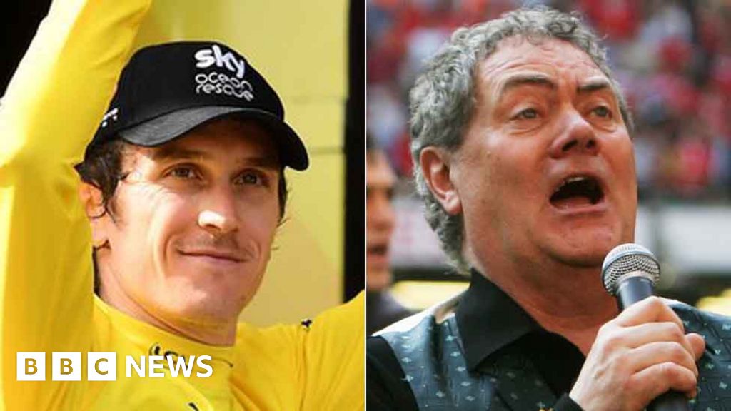 Geraint Thomas: Max Boyce immortalises Tour de France victory - BBC News