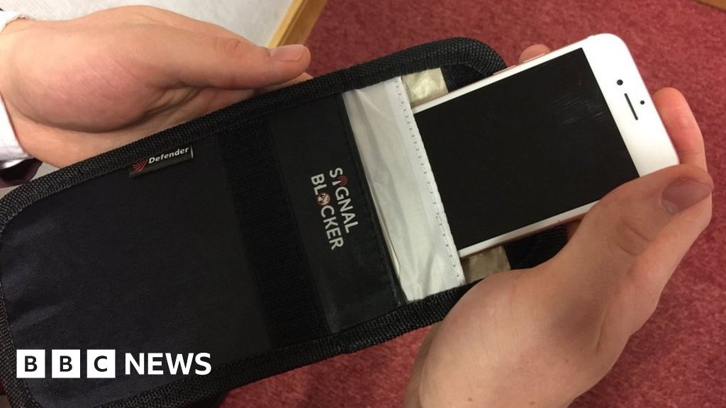 'Signal-blocking phone pouches' for St Patrick's pupils