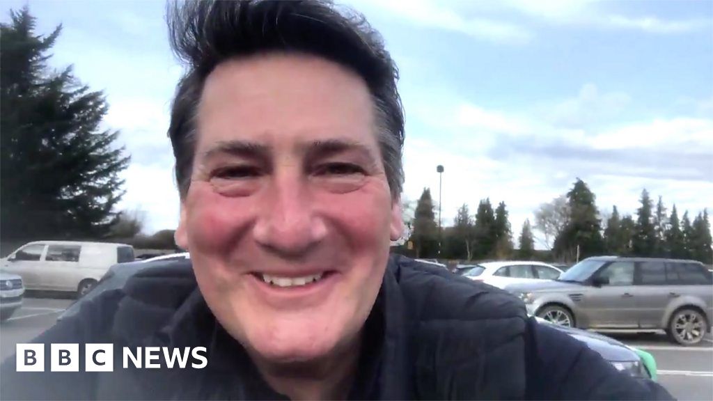 Singer Tony Hadley's 'sense of optimism' after Covid vaccine - BBC News