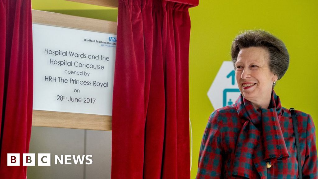 Princess Anne opens £28m hospital wing in Bradford