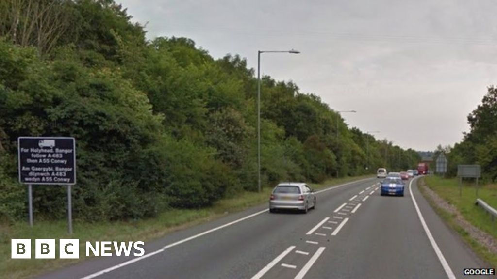 A483 Wrexham bypass reopens - BBC News