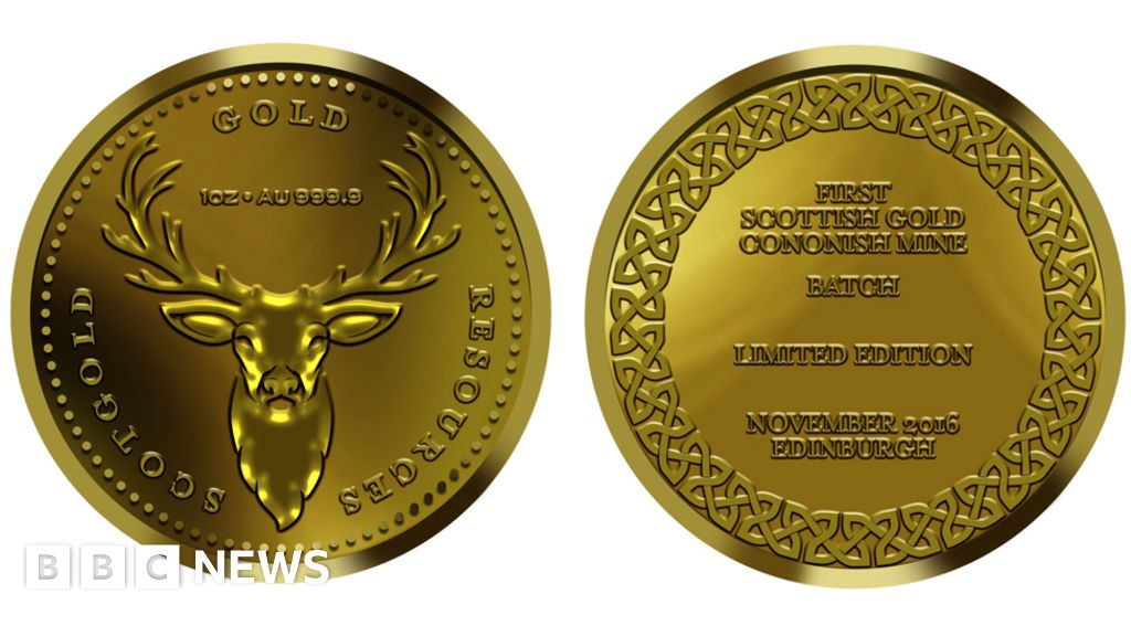 First Scottish gold sold for 'premium' price - BBC News